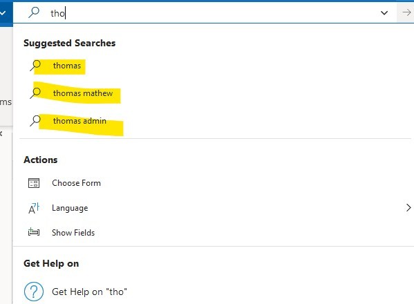 A missing Outlook search feature in Outlook 2021 - Microsoft Q&A