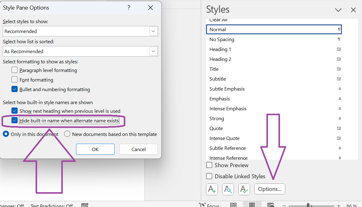 Styles will not rename after visual refresh - Microsoft Q&A