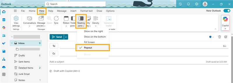 Delete Key Deletes Draft Message Instead of Text - Microsoft Q&A