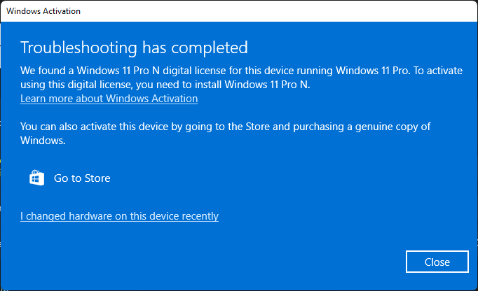 Windows 11 Insider Preview Activation Disabled - Microsoft Q&A
