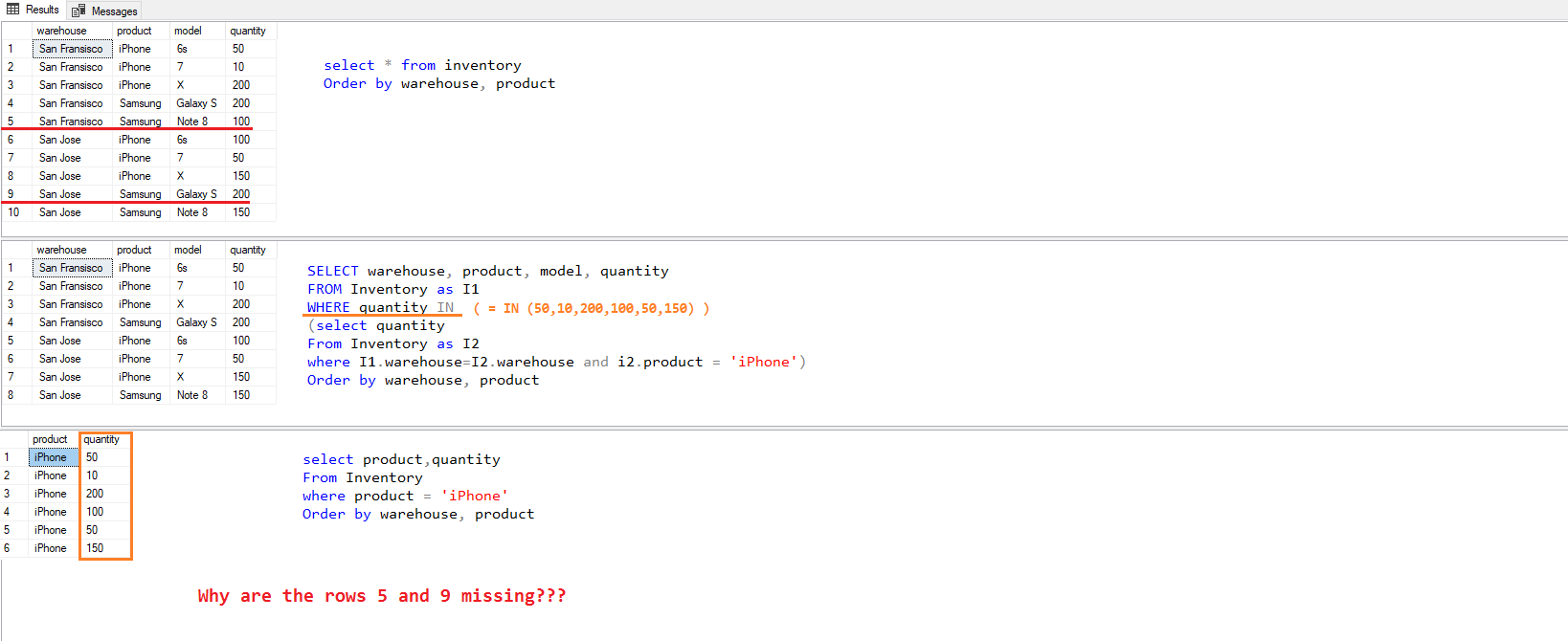 Question on contained queries 2 - Microsoft Q&A