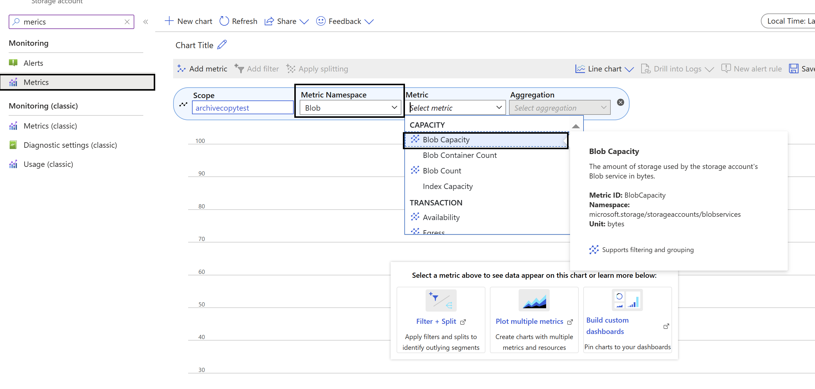 Azure Storage Account Data Stored by Access Tier and Replication - Microsoft Q&A