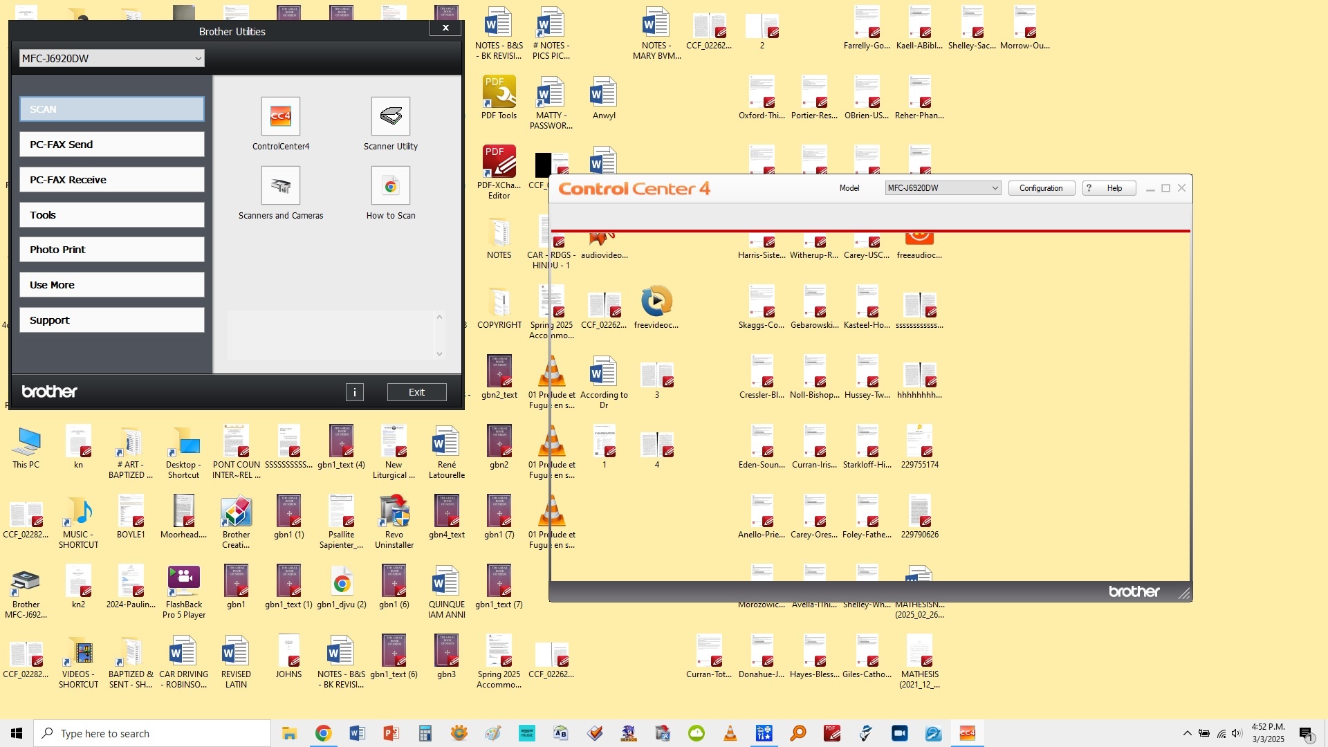 Why does Brother Control Center 4 open as a blank window? - Microsoft Q&A