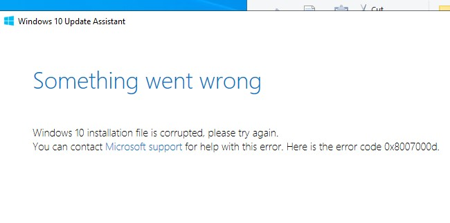 Windows 10 1909 update fails - Microsoft Q&A