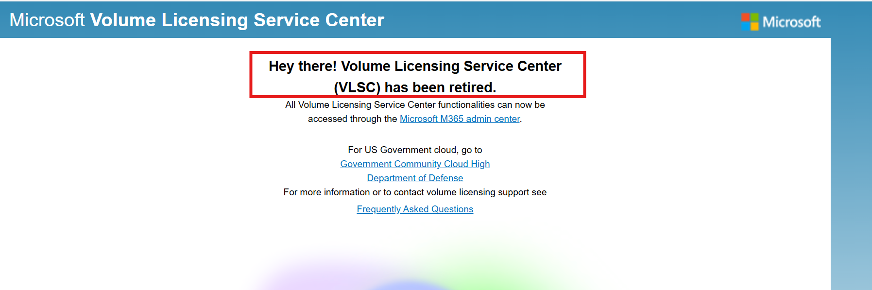 SQL volume license not available - Microsoft Q&A
