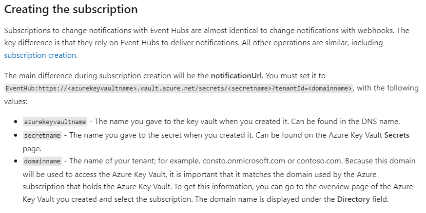 Azure Notification to Event Hub - How to use ENTRA or RBAC authentication instead of SAS ...