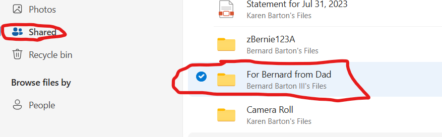 Unable to view OneDrive shared folder on PC - Microsoft Q&A