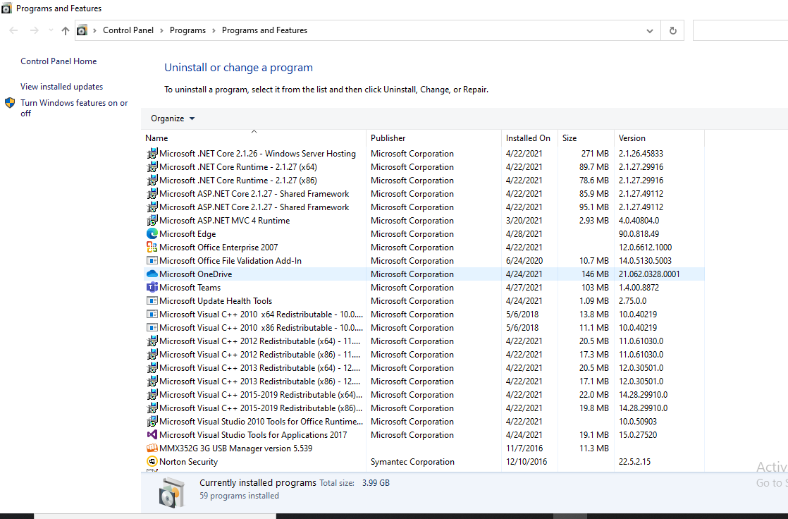 Uninstalling Sql Server2019 Microsoft Qanda
