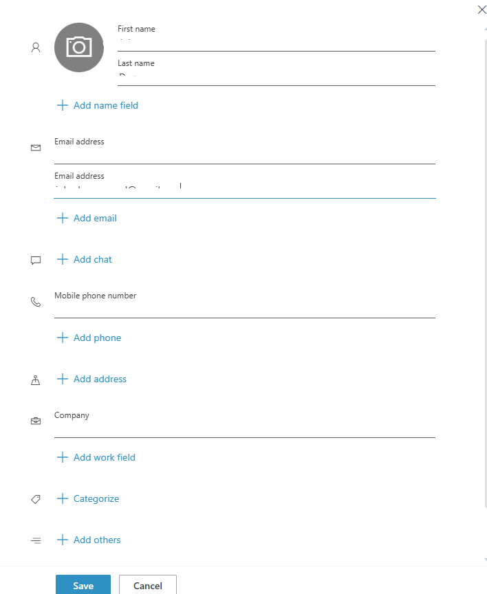 Tag email addresses as work and personal? - Microsoft Q&A