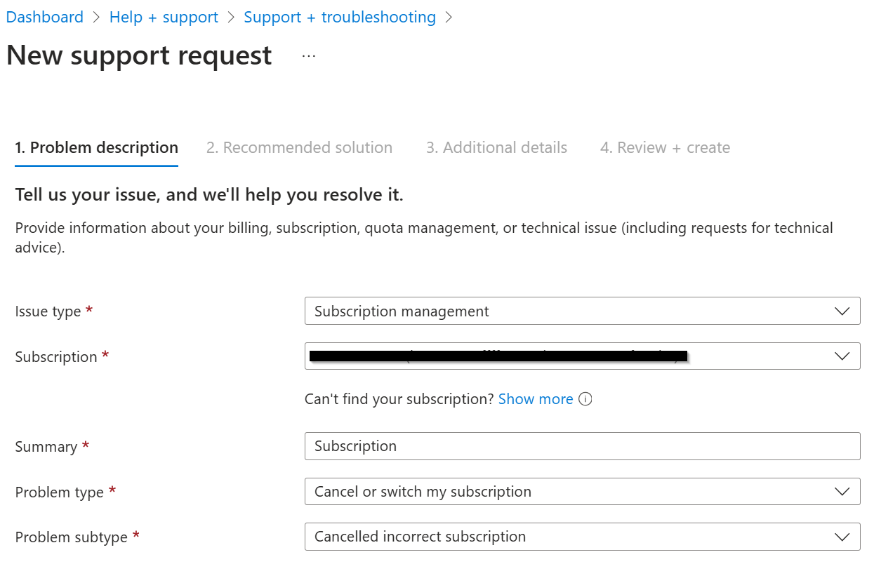 How to merge two Microsoft Azure Sponsorship ID's? - Microsoft Q&A