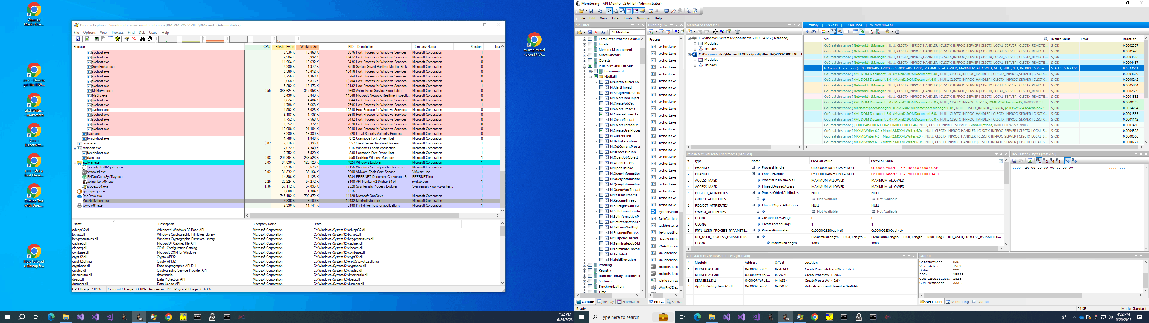Why is splwow64.exe being created when running Office 64-bit Word or ...