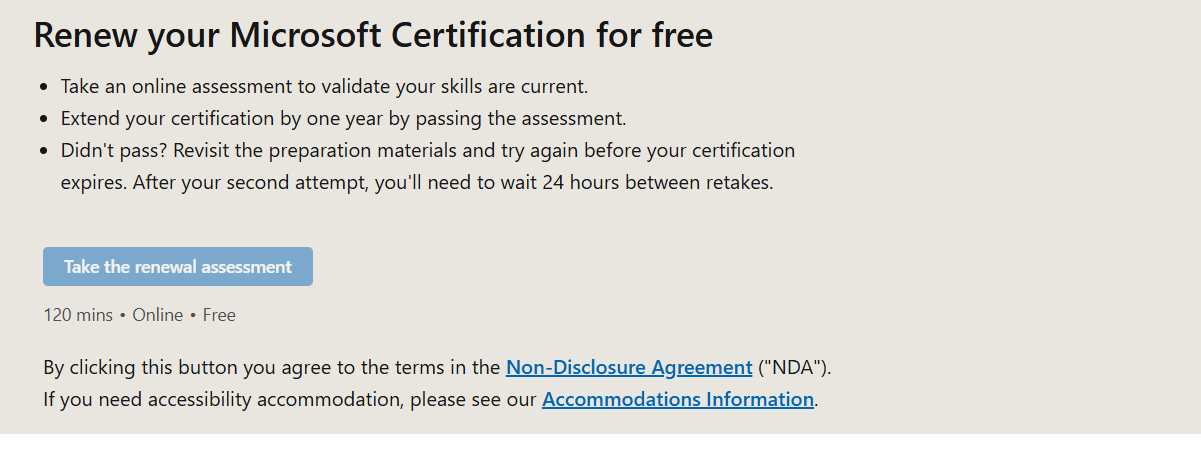 Renew your Microsoft Certification for free - Microsoft Q&A