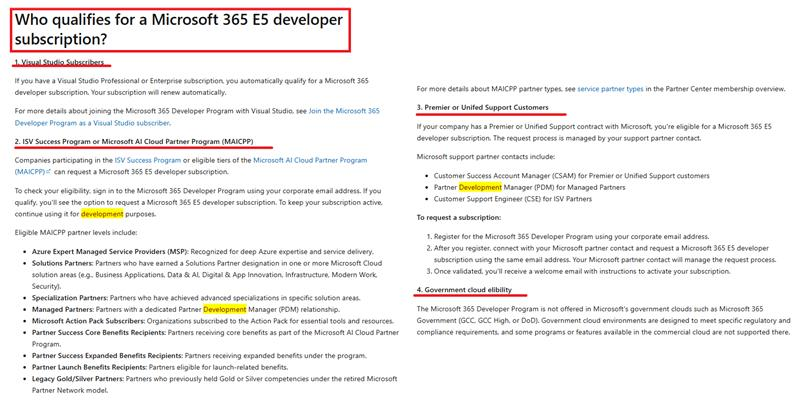 Request for manual provisioning of Microsoft 365 Developer Program sandbox (unable to auto ...