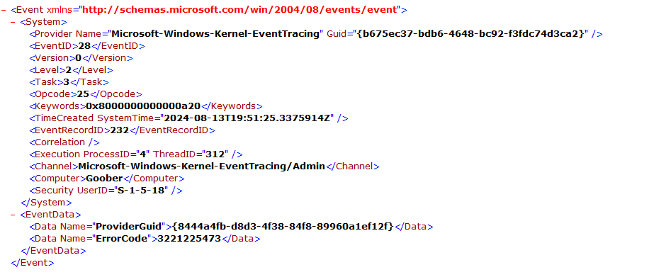 Kernel Event Tracing ID : 28 keeps constantly crashing my pc whenever im in any game - Microsoft Q&A