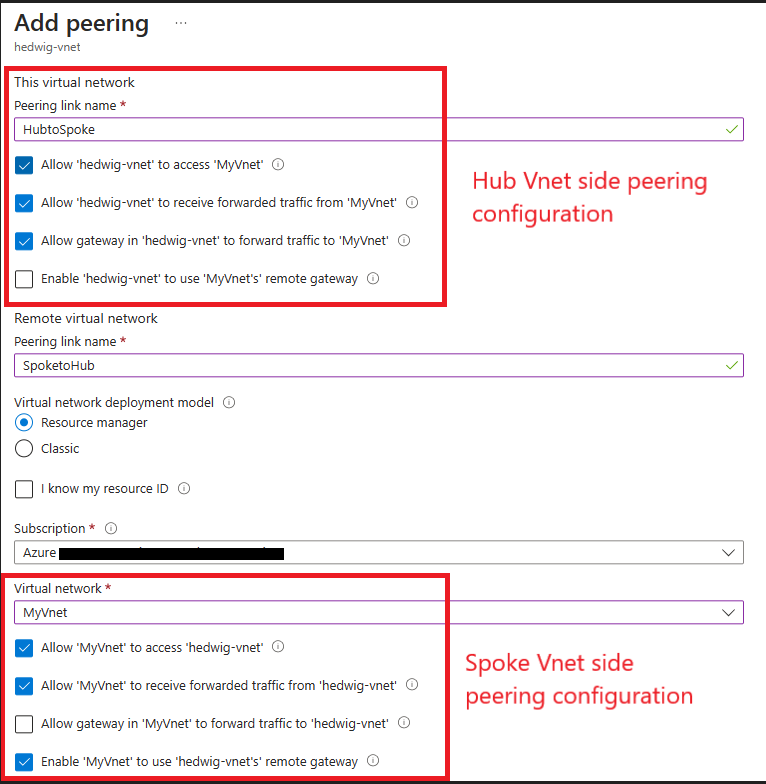 What are the steps and the procedure for VNET peering to avoid bringing down the entire network ...