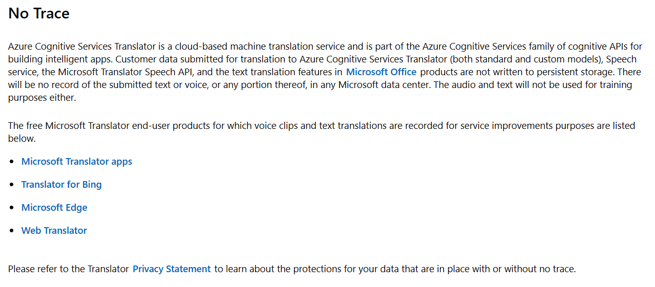 Is Microsoft translator on Microsoft edge safe? - Microsoft Q&A