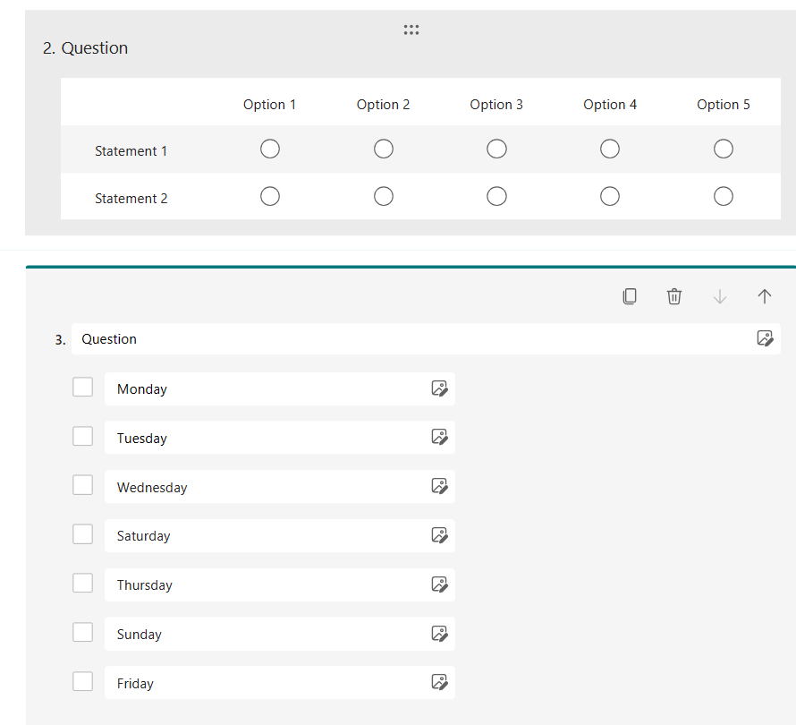 Multiple Choice Question in Forms - Microsoft Q&A