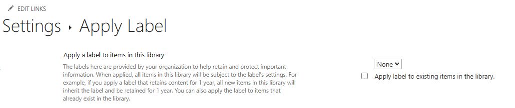 Issue while uploading items in the labelled SharePoint list - Microsoft Q&A