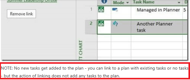 Sync Project online with planner using the feature available in project online - Microsoft Q&A