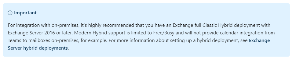 Exchange hybrid setup question - Microsoft Q&A