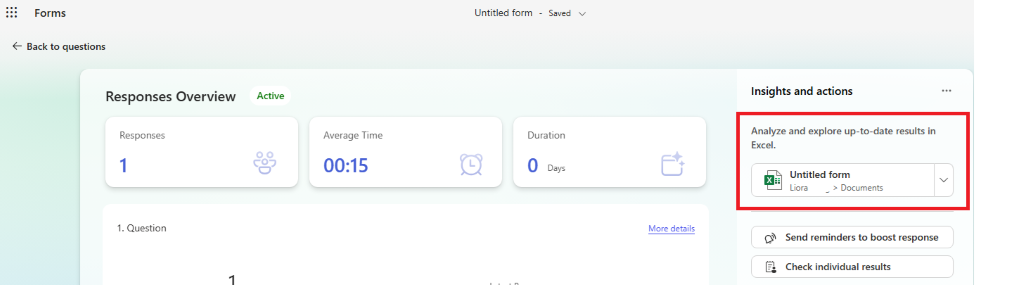 How to review all text answers in the Response Overview - Microsoft Q&A