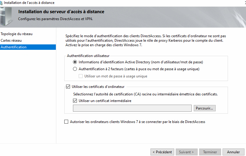 How to solve the certificate problem on my DirectAccess server - Microsoft Q&A