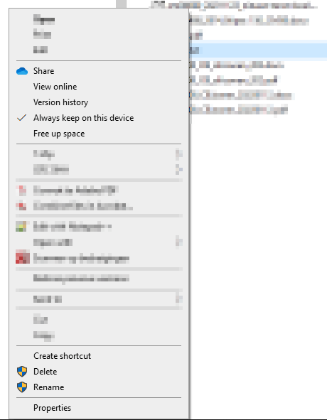 Asked for administrator rights when I want to delete a file in OneDrive ...