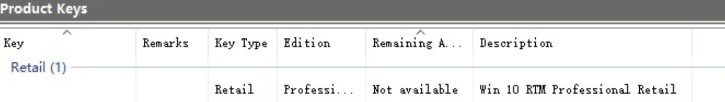 What is RTM retail product key? - Microsoft Q&A