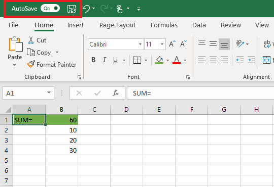 OneDrive 365 Excel will not auto save - Microsoft Q&A