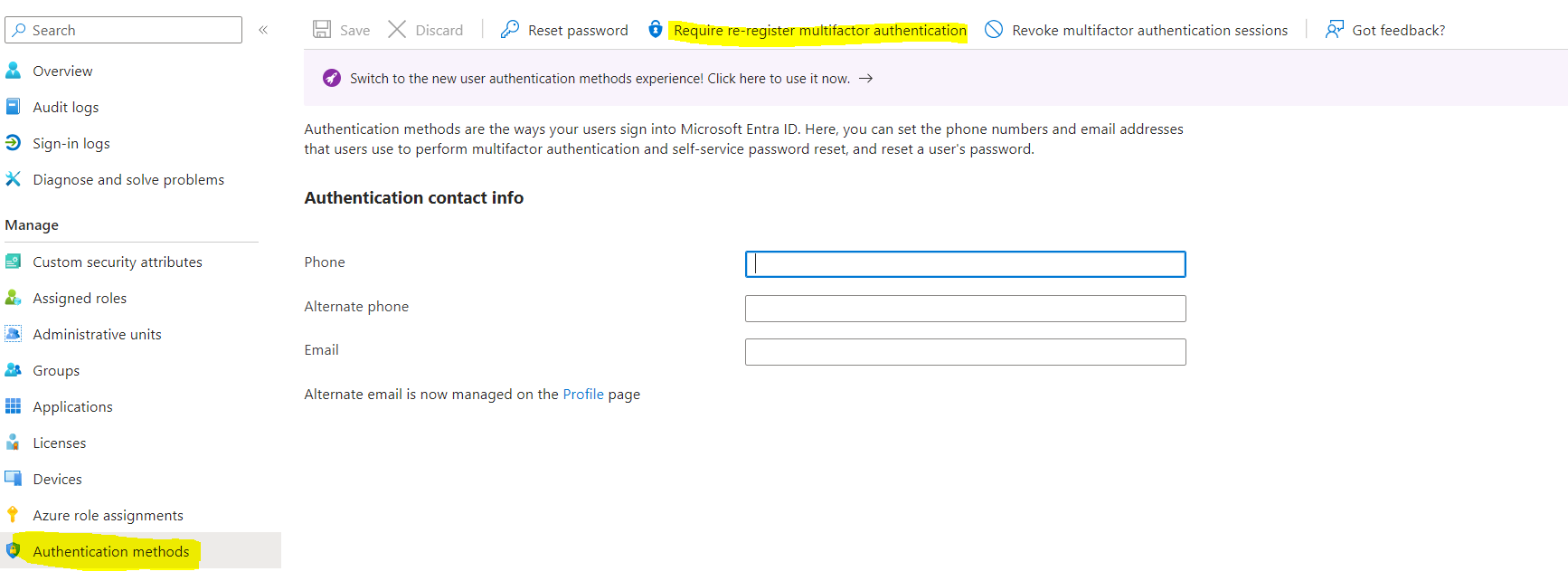 Authenticator prompts not connecting to new phone though logged in on ...