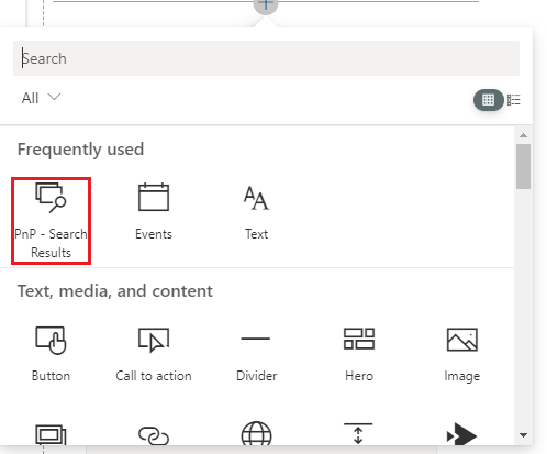 Set up a Result Source Query to return library names only in SharePoint Online - Microsoft Q&A