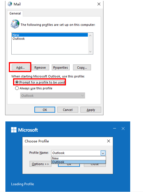 Switching Profiles on new Outlook experience for windows - Microsoft Q&A