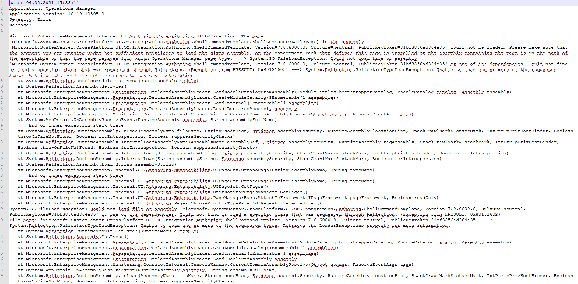 SCOM cant load Linux assembly (cant create linux monitor) - Microsoft Q&A