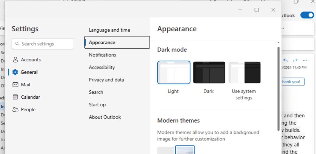 Message Background Dark Mode - Microsoft Q&A