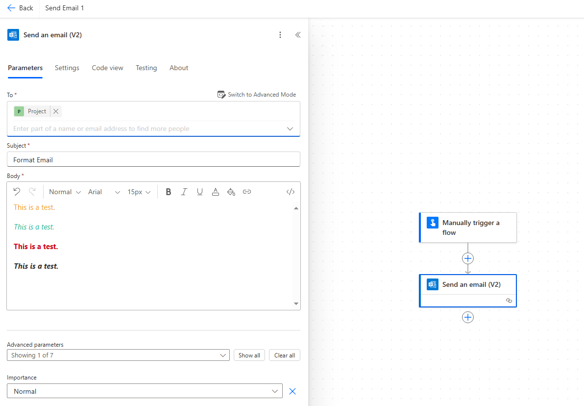 Formatting issues in new Power Automate Designer – Office 365 Outlook ...