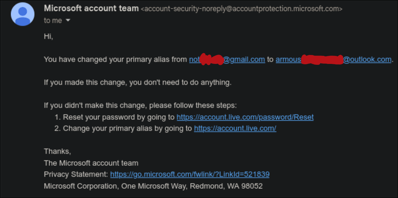 My main Microsoft account was compromised after 'verifying' with a fake ...