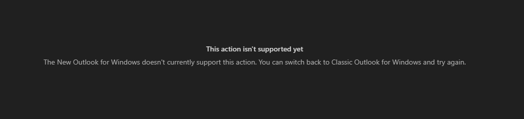 The new version of Outlook does not support .ics files - Microsoft Q&A