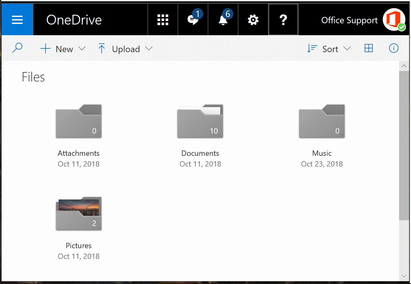Unable to share Onedrive folder - Microsoft Q&A