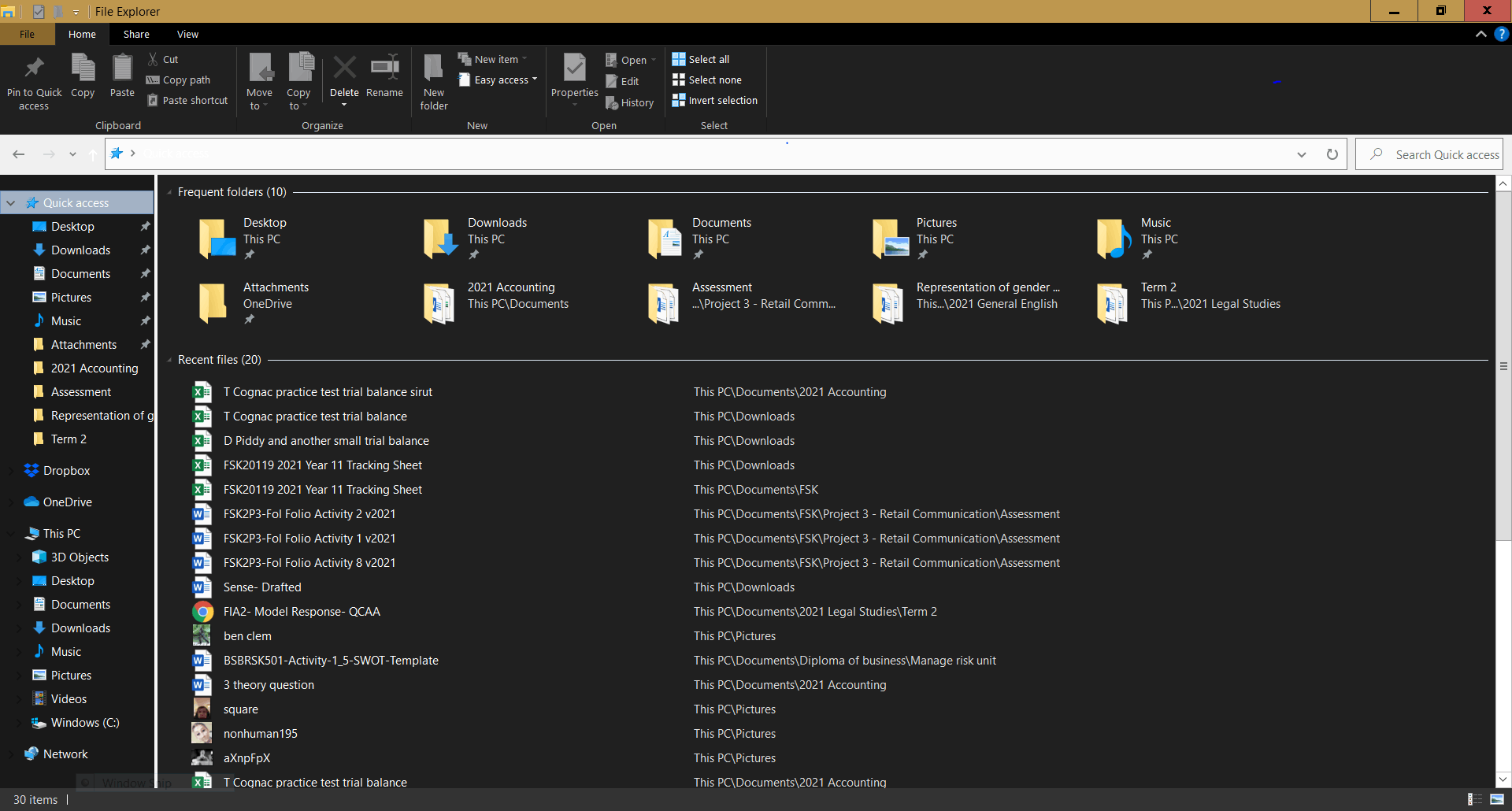 File explorer sections whited out - Microsoft Q&A