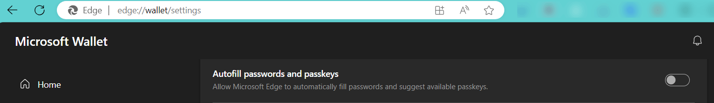 How to disable sign in as popup in Edge - Microsoft Q&A