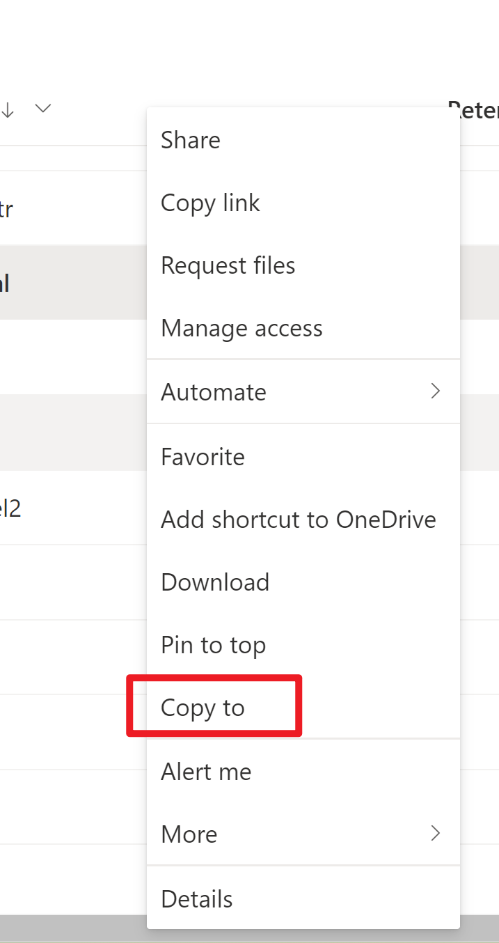 Moving and copying files between sharepoint sites - Microsoft Q&A