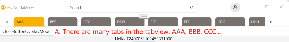 How To Scroll In The Tabs Area In Tabview In Winui3 By Using Code Microsoft Qanda