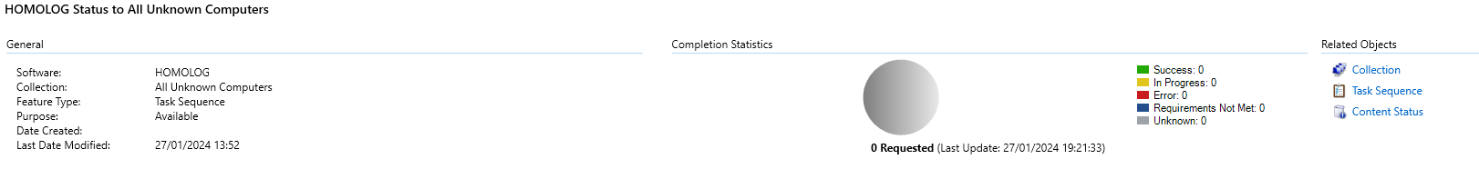 Task sequence not appearing after deployment in System Center - Microsoft Q&A