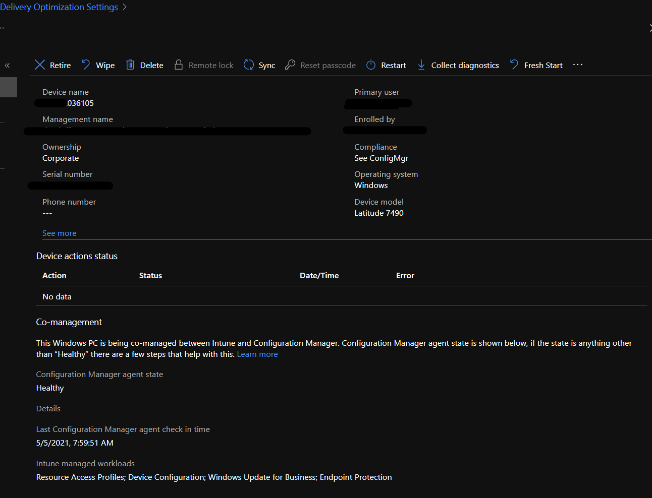Delivery Optimization profile deployment not applicable - Microsoft Q&A