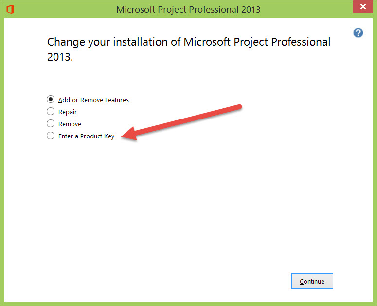 Can you activate Project 2013 with an MSDN key? - Microsoft Q&A