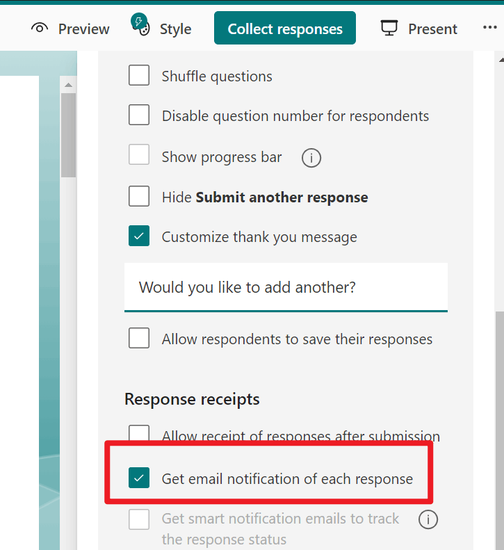 How can I receive notification if a FORM has been submitted - Microsoft Q&A