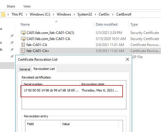 Keep Revoked Code Sigining Certificates On The Crl After They Expire 3185