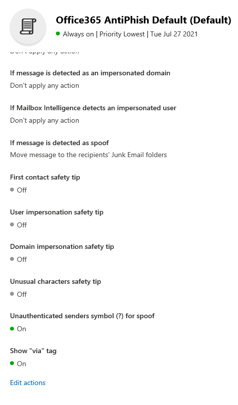 Turn off the safety Tip message - Microsoft Q&A