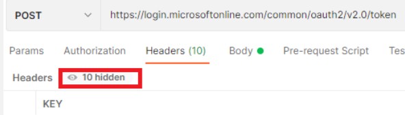 Postman Testing for Apps in Entra gives "error": "invalid_request ...