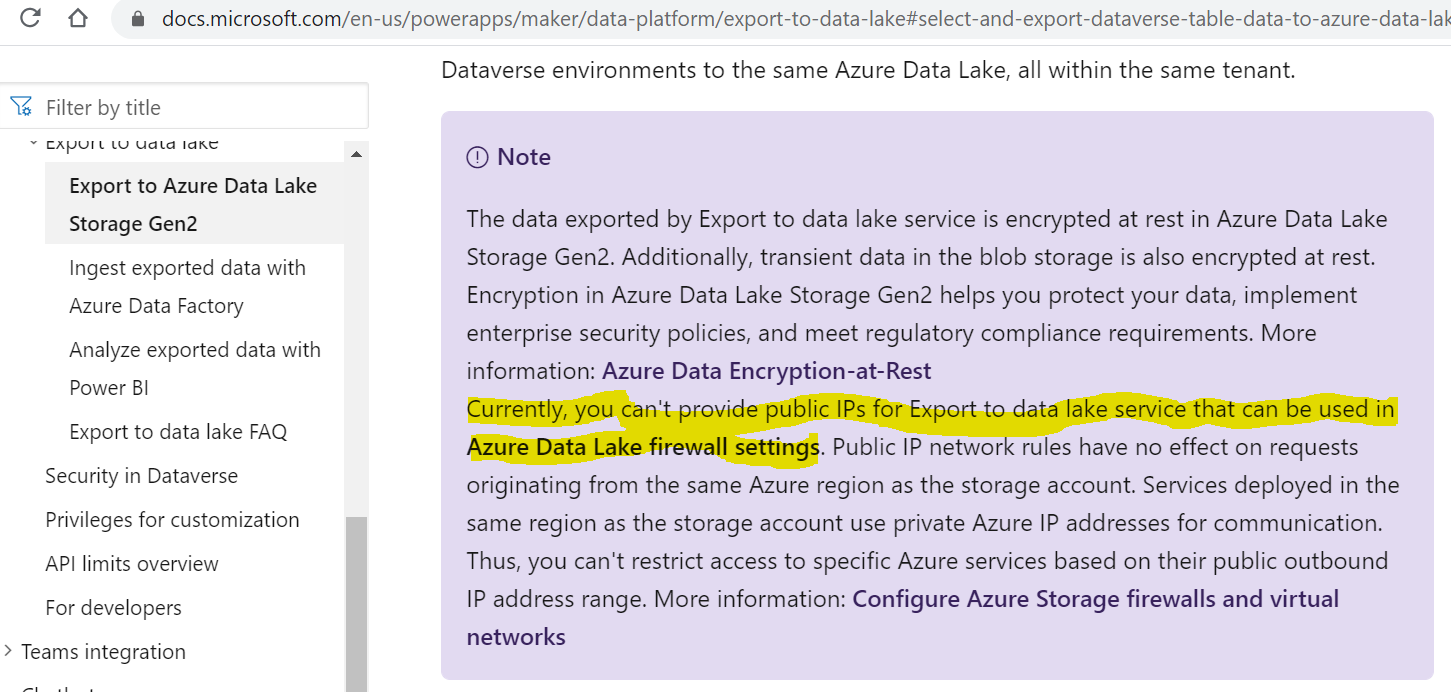 Azure Data Lake - Security - Microsoft Q&A